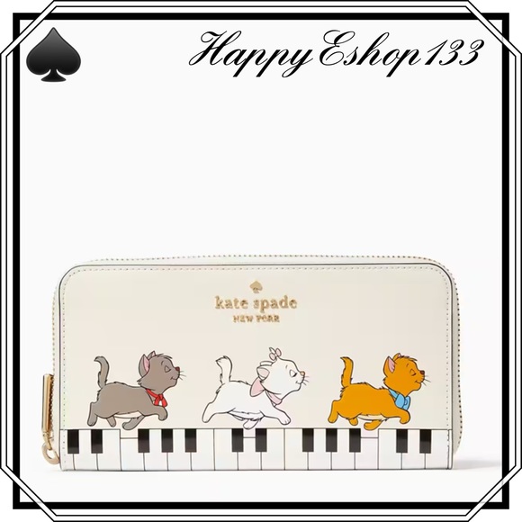 kate spade | Bags | Kate Spade New York X Disney Aristocats Large ...